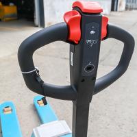 China Improve Warehouse Management with Durable Electric Pallet Jack Forklift for sale