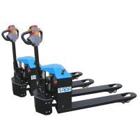 China Electric Pallet Jack Lift , Walkie Rider Pallet Truck With Battery for sale