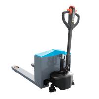 China Pedestrian  Full Electric Pallet Jack Forklift 800W Lift Motor Powered for sale