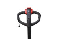 China Pedestrian Electric Stacker Forklift 1200kg Capacity DC Motor straddle forklift stacker for sale