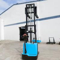 China intelligent Semi Electric Stacker 1.5 Ton Capacity , Electric Walkie Pallet Stacker battery operated pallet stacker for sale