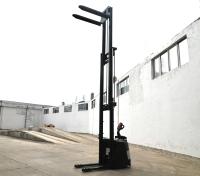 China ISO Certified Full Electric Stacker Forklift 1000kg  Capacity  With Reach battery operated forklift for sale