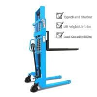 China Hydraulic Reach Manual Pallet Stacker 2 Ton Temperature Resistant for sale
