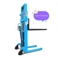 China Hydraulic Reach Manual Pallet Stacker 2 Ton Temperature Resistant for sale
