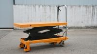 China 1300Mm Max Lift Height Hydraulic Table Lifter 350kg Rated Capacity Easy Foot Operation for sale