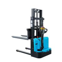 China Lead-Acid Battery Electric Stacker with 1.5 Ton Load Capacity and 3000mm Lift Height for sale