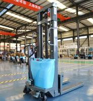 China flexible Semi Electric Walkie Stacker , Semi Electric Straddle Stacker 1.5 Tons for sale