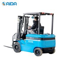 China Ride On  Electric Powered Forklift 3 Ton Capacity 48V Battery Energy Efficient electric ride on forklift for sale