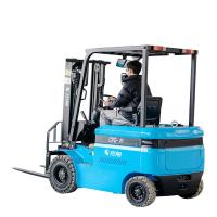 China Ride On  Electric Powered Forklift 3 Ton Capacity 48V Battery Energy Efficient electric ride on forklift for sale