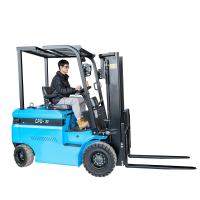 China Ride On  Electric Powered Forklift 3 Ton Capacity 48V Battery Energy Efficient electric ride on forklift for sale