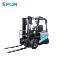 China Full Automatic 4 Wheel Electric Forklift Truck 2 Ton Battery Operated Convenient electric sit down forklift for sale