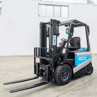 China Sit Down Electric Forklift 1.5 Ton 6000mm Lift Height  Logistics Distribution 4 wheel electric forklift for sale
