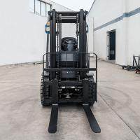 China Sit Down Electric Forklift 1.5 Ton 6000mm Lift Height  Logistics Distribution 4 wheel electric forklift for sale