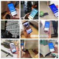 China Square Aluminum Pallet Beam Scale with 1500kg Capacity and Built-in Battery 3.7V 9000mAh for sale