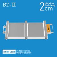 China Wireless Industrial Floor Truck Scale with ±0.1% Accuracy in Kg/lb Units for sale