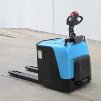 China Standing Walk Behind Pallet Lift , Hydraulic Lift Pallet Jack 3500kg Capacity for sale