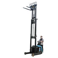 China Stand On Electric Reach Trucks 1500kg Hydraulic Battery Operated for sale