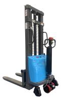China Economic Type Walkie 3...5m Full Forklift Pallet Electric Stacker with 800W Drive Motor for sale