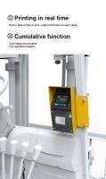 China Forklift weighing Scale mounted digital scale for electric forklift and diesel Forklift 2T to 25ton for sale