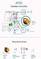 China Material Handling Digital Forklift Weighing Scales with Automatic Measure Method for sale