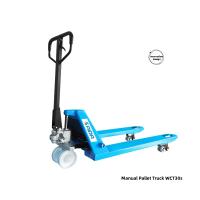 China 1568mm Length Manual Pallet Jack Capacity 3t Nylon Wheel Hand Pallet Truck for sale