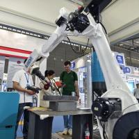 China 1400mm Arc Spot Welding Robots Point To Point Control Customization for sale