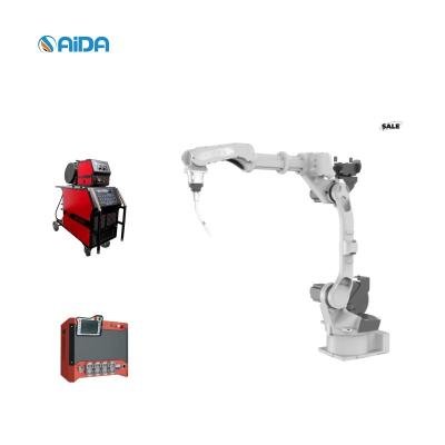 China 6 Axis Welding Robot Station With Advanced Vision System And 210kg Payload for sale