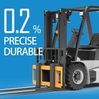 China Digital Forklift Scale with 3.5 Inch Non-Touch Screen 99% Accuracy and 12-36V Working Voltage for sale