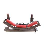 China Hydraulic Self Aligning Idler Roller with Automatic Belt Realignment and High Correction Efficiency for Conveyor Belt Systems for sale