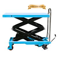 China Semi Electric Hydraulic Table Lifter Cart  Insulating 798mm Lifting Height scissor jack lift table for sale