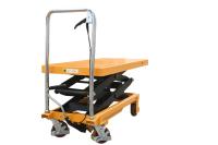 China Portable Hydraulic Table Lifter 350kg Small Manual  For Workshop Crane for sale