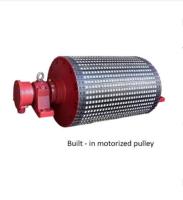 China Dimple Ceramic Rubber Lagging Drive Pulley for Mining Industry with Superior Wear Resistance for sale