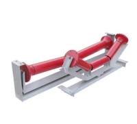 China Red Troughing Conveyor Idler Set - Heavy-Duty Mining Conveyor Roller for sale