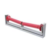 China Red Troughing Conveyor Idler Set - Heavy-Duty Mining Conveyor Roller for sale
