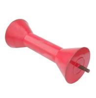 China Durable Conveyor Return Roller Set - Red Industrial Belt Support System for sale