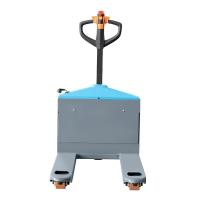 China Pedestrian  Full Electric Pallet Jack Forklift 800W Lift Motor Powered for sale