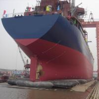 China Cylindrical Marine Rubber Airbags Ship Launching and Docking Pneumatic Air Bags for sale