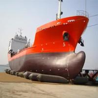 China Wear Resistant Natural Rubber Inflatable Marine Airbag For Ship Launching for sale