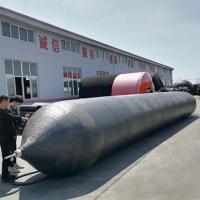China Wear Resistant Natural Rubber Inflatable Marine Airbag For Ship Launching for sale