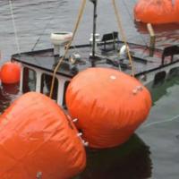 China Hongruntong  Underwater Air Lift Bags Hot Air Balloon Lift Bag Resistant To Aging for sale