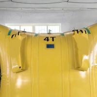 China Convenient Lightweight Underwater Air Lift Bags Pvc Coating Fabric Pillow Type Air Lift Bag for sale