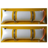 China Pillow Type Buoyancy Inflatable Salvage Tubes Bag Floating Pipe On Water for sale