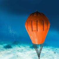 China Marine Commercial Underwater Lift Bags Diving Equipment Parachute Air Lifting Bag for sale