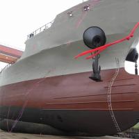 China ISO14409 Durable Marine Airbag Natural Rubber Inflatable Boat For Ship Launching for sale
