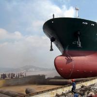 China Underwater Salvage Marine Heavy Duty Rubber Air Lifting Bags for sale