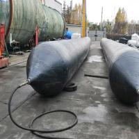 China Slipway Balloon Docking Rubber Ship Launching Marine Airbag For Boat for sale