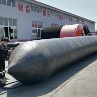 China Natural Rubber Airbag For Shipyard Ship Launching With Hinge Marine Supplies For Boat for sale