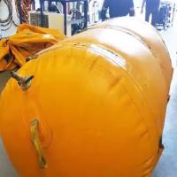 China Cylinder Marine Boat Air Bags with Puncture Resistant for Diving Underwater for sale