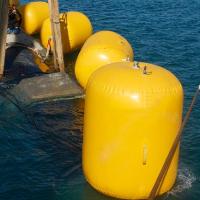 China Salvage Enclosed Boat Air Bags with Durable Materials for Underwater Filming for sale