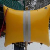 China Boat Air Bags HF Welding PVC Coated Fabric Lifting Bag Enclosed Pillow Type for sale
